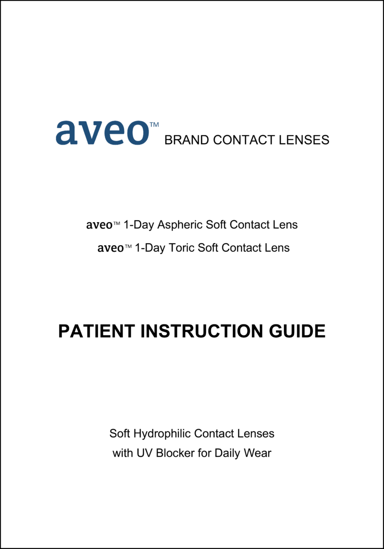 Patient Instruction Guides – Supervision Optimax